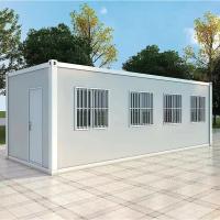 China 20FT Galvanized Steel Detachable Container House Prefabricated Modular House 50mm EPS for sale