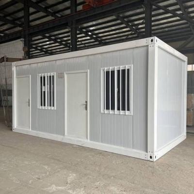 China Flat Pack Container House Pre-Wired with Electricity 50mm EPS Wall Panel for Quick Installation for sale
