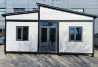 China Foldable Expandable Steel Container House 20ft 40ft 1-3 Bedroom Hurricane Resistant Insulated Walls Roofs Floors for sale