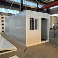 China Steel Structure Folding Container House 50mm EPS Sandwich Panel Pre-wired Lighting for sale
