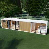 China Apple Cabin House Galvanized Steel Frame Metal Carved Panel Custom Color 3500mm 8000mm for sale