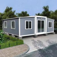 China Expandable Prefab Container House 20Ft 40Ft 2-5 Bedroom Luxury Mobile Home Steel Frame for sale
