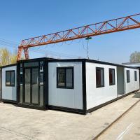 China Expandable Prefab Container House 20Ft 40Ft 2-5 Bedroom Luxury Mobile Home Steel Frame for sale