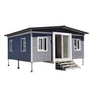 China Expandable Prefab Container House 20Ft 40Ft 2-5 Bedroom Luxury Mobile Home Steel Frame for sale