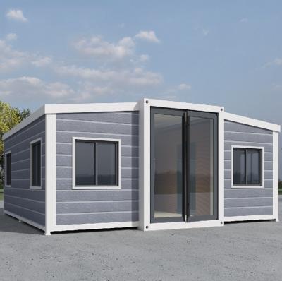 China Expandable Prefab Container House 20Ft 40Ft 2-5 Bedroom Luxury Mobile Home Steel Frame for sale