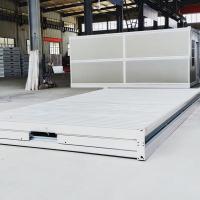 China Folding Container House Door with 50mm EPS Sandwich Panel Steel Sheet Lock for sale