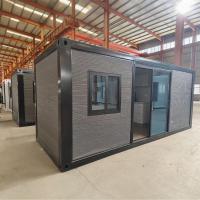 China Folding Container House 50mm Insulated Steel Structure Prefab Living Unit for sale