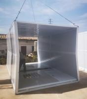 China Detachable Container House Steel Structure 50mm Sandwich Panel Customizable Walls Modern Design for sale