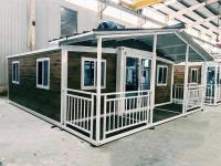China 2025 Stylish Expandable Container House with Steel Frame for Quick and Easy Assembly and Customization for sale