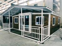 China 2025 Stylish Expandable Container House with Steel Frame for Quick and Easy Assembly and Customization for sale
