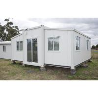 China Expandable Container House with Customizable Design and Rock Wool Sandwich Panel for sale