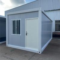 China Flat Pack Container House 50mm EPS Sandwich Panel Prefab Home with MGO Floor for sale