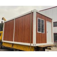 China Flat Pack Container House 50mm EPS Sandwich Panel Prefab Home with MGO Floor for sale