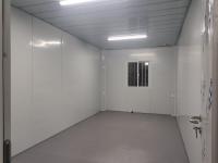China Customizable Flat Pack Container House 50mm EPS Sandwich Panel Prewired 4 Workers 3 Hours Assembly for sale