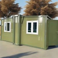 China Customizable 20ft 40ft Expandable Container House Grade 11 Wind Resistance Grade 8 Earthquake Resistance for sale