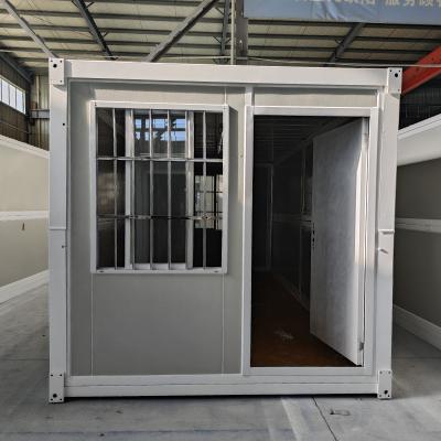 China Folding Container House Steel Frame 50mm EPS Sandwich Panel Pre-wired for sale