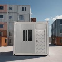 China Portable and Easy-to-Assemble Flat Pack Container House Quick Installation for sale