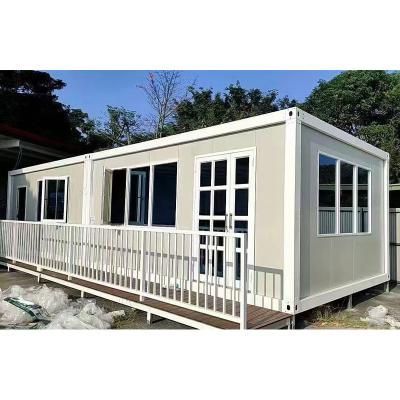 China Luxury Prefabricated House Modular Apartment Building 50mm Sandwich Panel Customizable Detachable Container House for sale