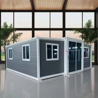 China Mobile Expandable Container House 50mm EPS Sandwich Panel Steel Frame Living House for sale