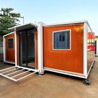China Mobile Expandable Container House 50mm EPS Sandwich Panel Steel Frame Living House for sale