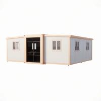 China Mobile Expandable Container House 50mm EPS Sandwich Panel Steel Frame Living House for sale
