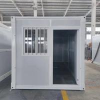 China Prefabricated Foldable Portable 20FT Prefabricated Folding Container House for sale