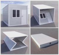 China Prefabricated Foldable Portable 20FT Prefabricated Folding Container House for sale