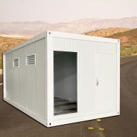 China Prefabricated Foldable Portable 20FT Prefabricated Folding Container House for sale