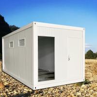 China Prefabricated Foldable Portable 20FT Prefabricated Folding Container House for sale
