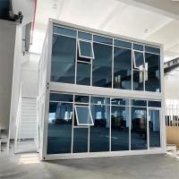 China Flat Pack Container House with 50mm Insulated Wall Panels Easy Assembly Custom Colors for sale
