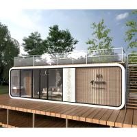 China 20FT 40FT Modern Modular Outdoor Apple Cabin House Container with Galvanized Steel Frame for sale