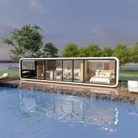 China 20FT 40FT Modern Modular Outdoor Apple Cabin House Container with Galvanized Steel Frame for sale