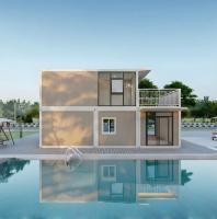 China Multi Story Seaside Villa Container House Portable Modular Detachable Home 50mm EPS for sale