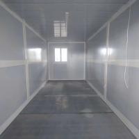 China Rapid Construction Foldable Container Steel Structure Folding Container House Heat Insulation for sale