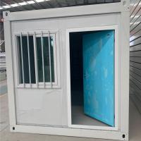 China Rapid Construction Foldable Container Steel Structure Folding Container House Heat Insulation for sale