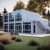 China Flat Pack Container House Quick and Easy Installation with Strong and Durable Steel Structure for sale