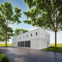 China Flat Pack Container House Quick and Easy Installation with Strong and Durable Steel Structure for sale
