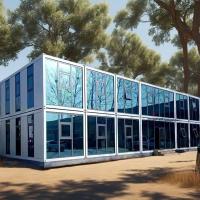 China Flat Pack Container House Quick and Easy Installation with Strong and Durable Steel Structure for sale