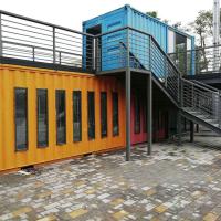 China Mobile Prefabricated Detachable Container House for Office Building Strong Windproof for sale