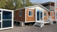 China Prefab Expandable Container Home 20ft 40ft Steel Frame Office Tiny House Grade 11 Wind Resistance for sale