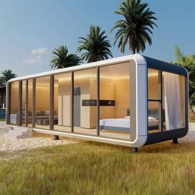 China Prefabricated 20FT Modular Tiny Cabin House Mobile Office Apple House for Cosy Living for sale