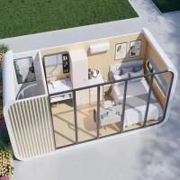 China Prefabricated 20FT Modular Tiny Cabin House Mobile Office Apple House for Cosy Living for sale
