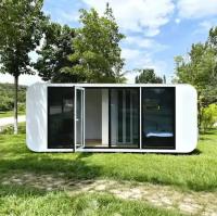 China Prefabricated 20FT Modular Tiny Cabin House Mobile Office Apple House for Cosy Living for sale