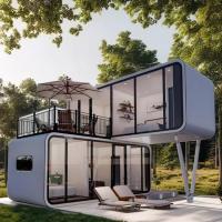 China Prefabricated 20FT Modular Tiny Cabin House Mobile Office Apple House for Cosy Living for sale
