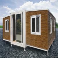 China Expandable Container House Expandable Container Villa With Steel Frame And Insulated Wall Panel for sale