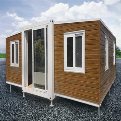 China Expandable Container House Expandable Container Villa With Steel Frame And Insulated Wall Panel for sale