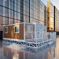 China Luxury Expandable Container House 20FT 40FT Home Fast Installation for Residence for sale