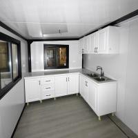 China Expandable Prefabricated 40Ft Container House Ready Made Modular Prefab Home with 50mm EPS Wall Panel for sale