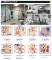 China Expandable Prefabricated 40Ft Container House Ready Made Modular Prefab Home with 50mm EPS Wall Panel for sale