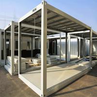 China Flat Pack Container Home 50mm EPS Rock Wool Sandwich Panel Customizable Eco Friendly House for sale